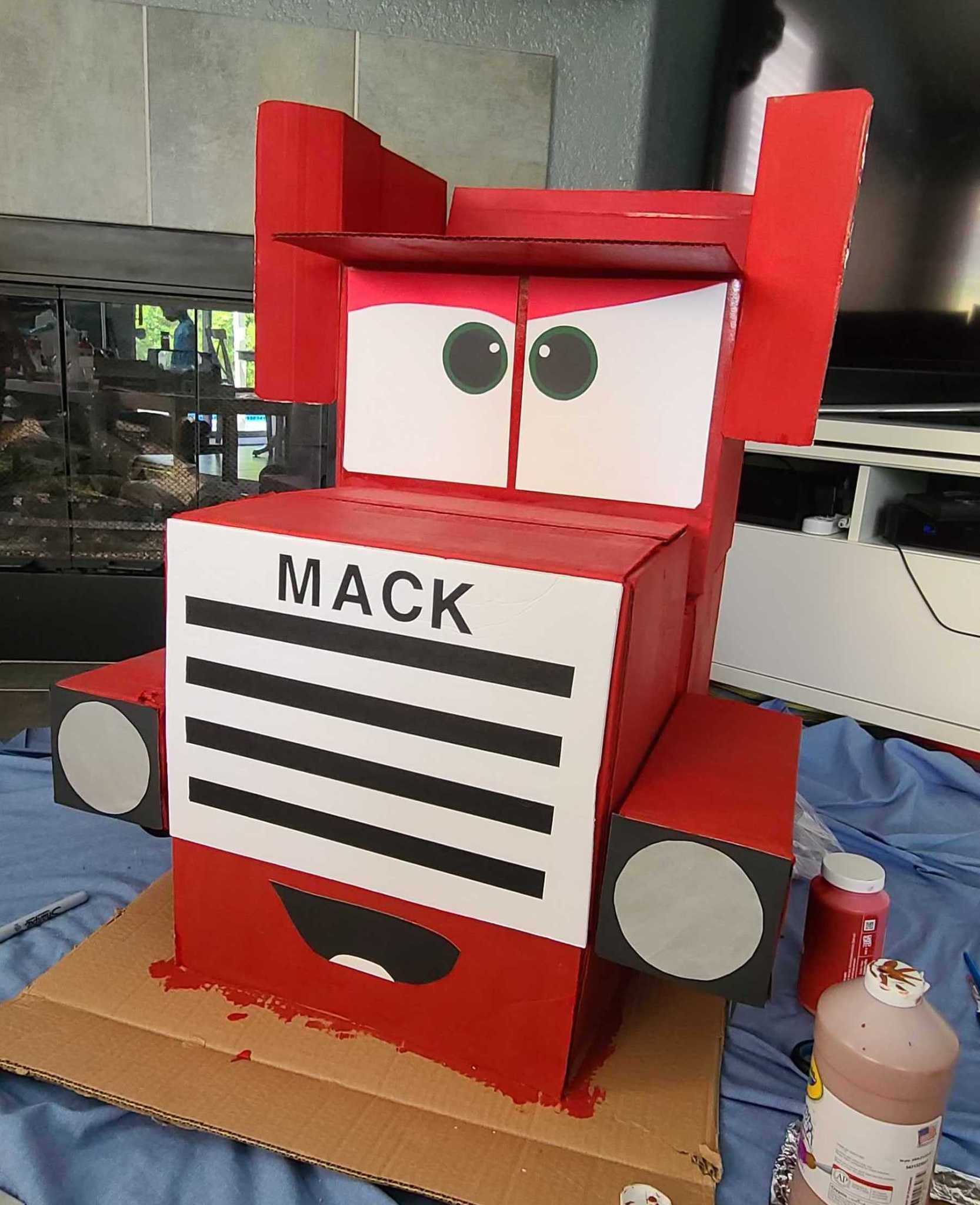 Cars DIY Mack and Mater – Peachy Teachy