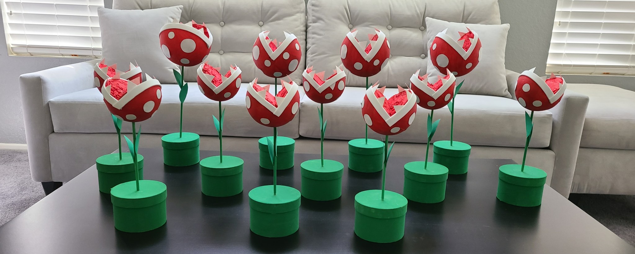 DIY Super Mario Piranha Plants – Peachy Teachy