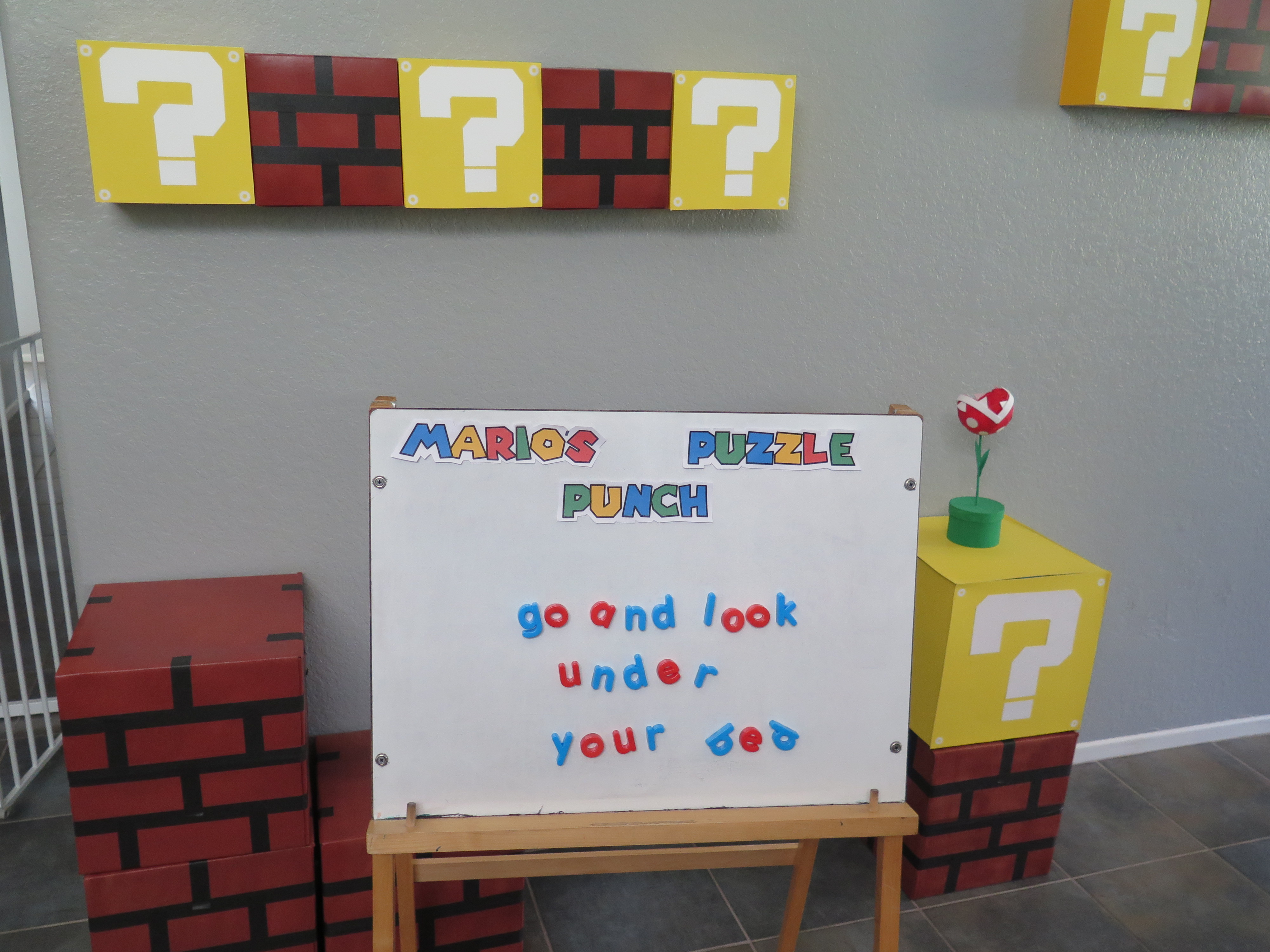 Super Mario Question Box Punch Game (aka Mario’s Puzzle Punch) – Peachy ...