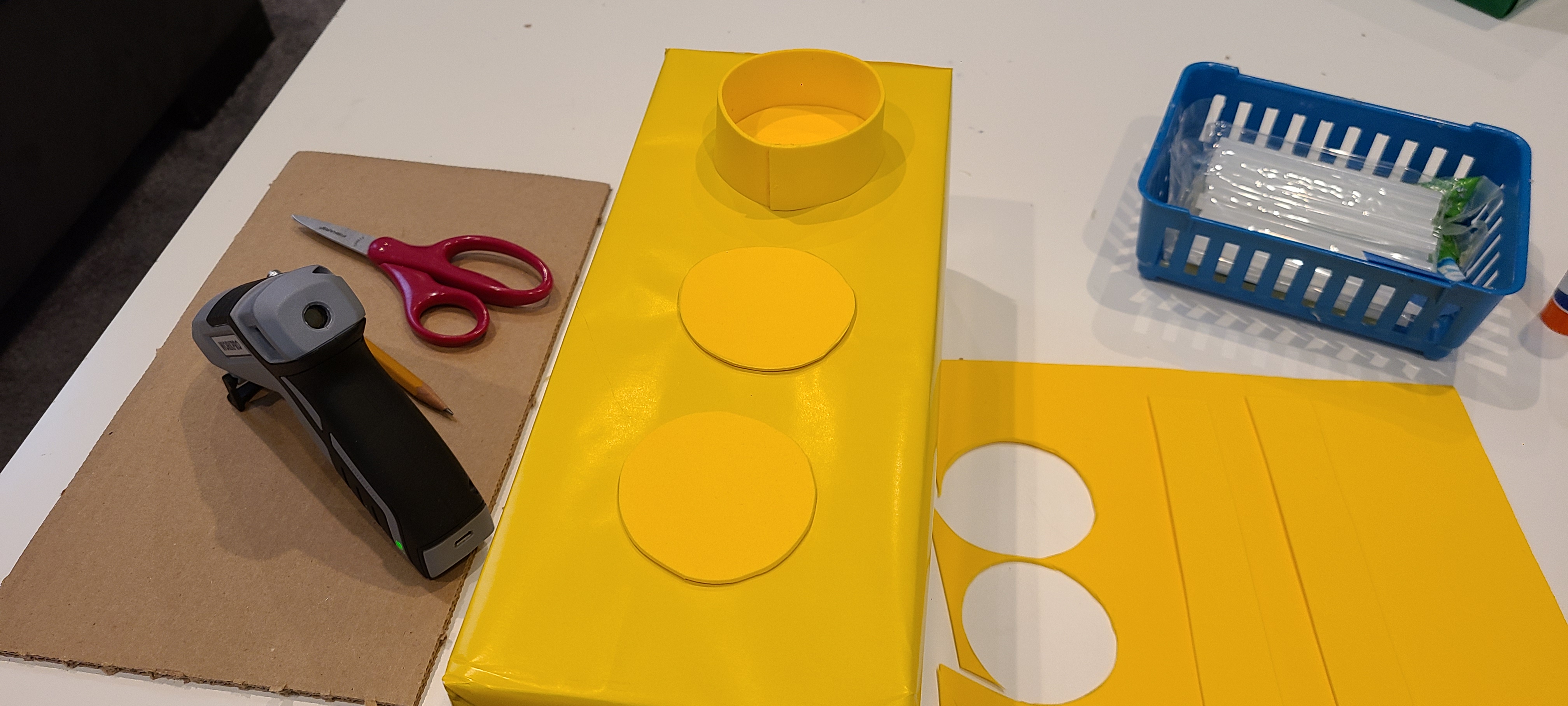 DIY Large Lego Bricks – Peachy Teachy