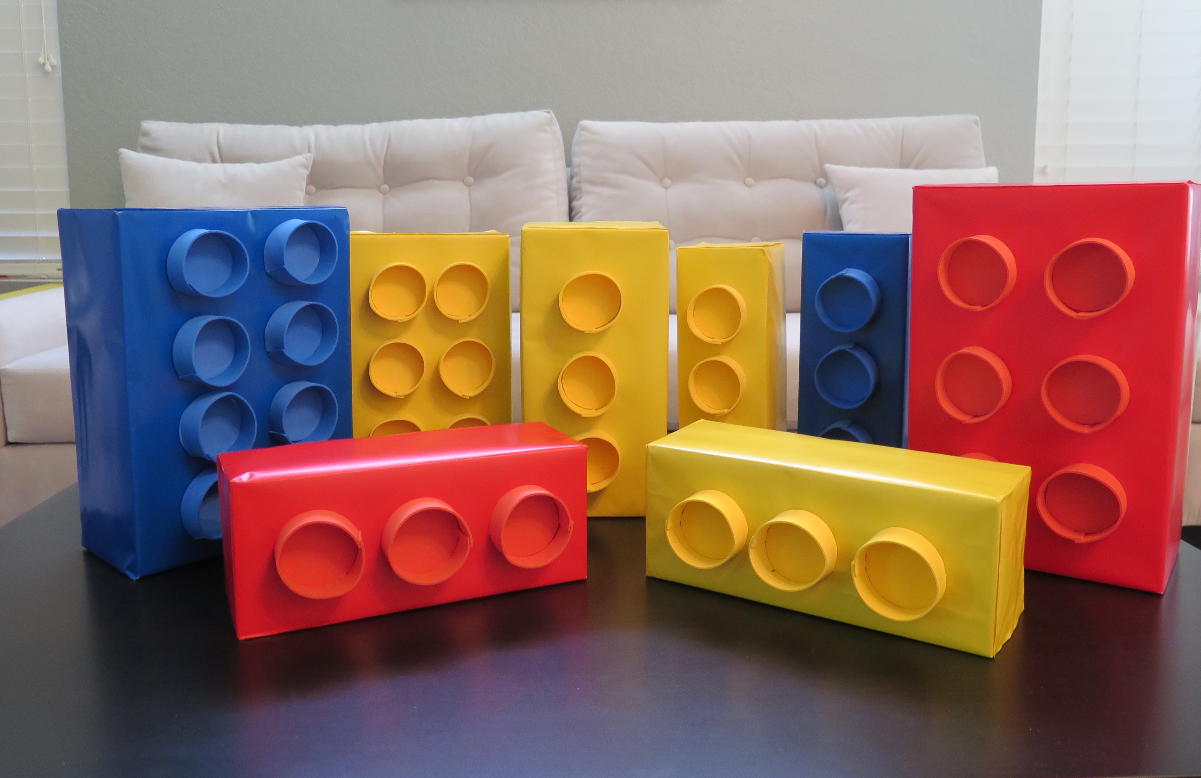 DIY Large Lego Bricks – Peachy Teachy