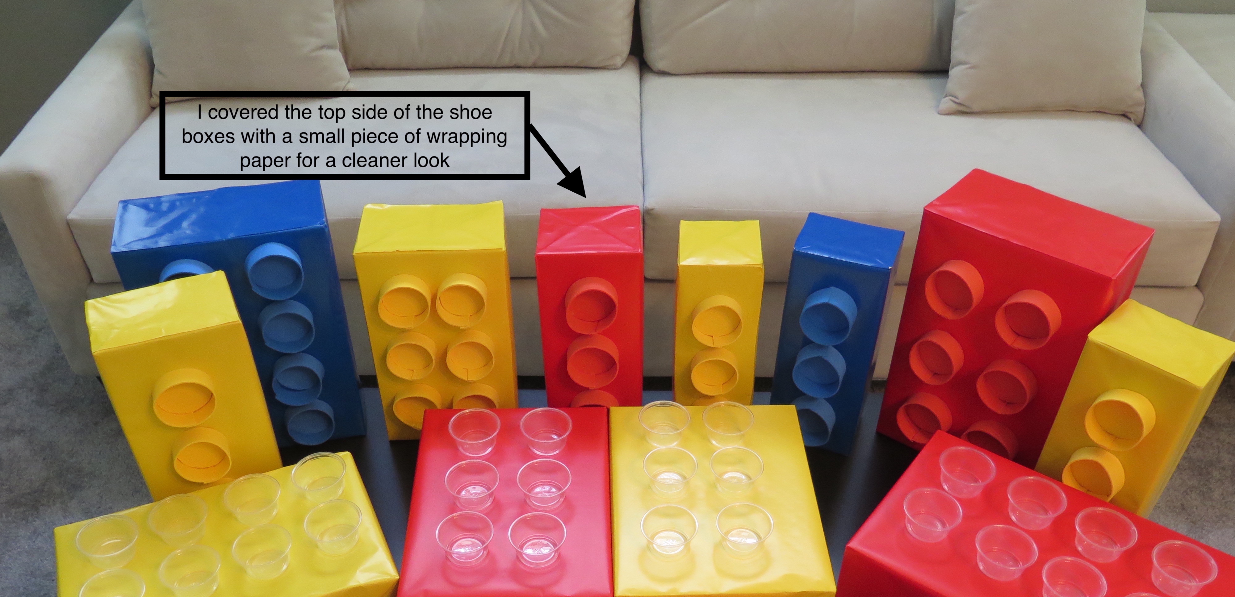 DIY Large Lego Bricks – Peachy Teachy